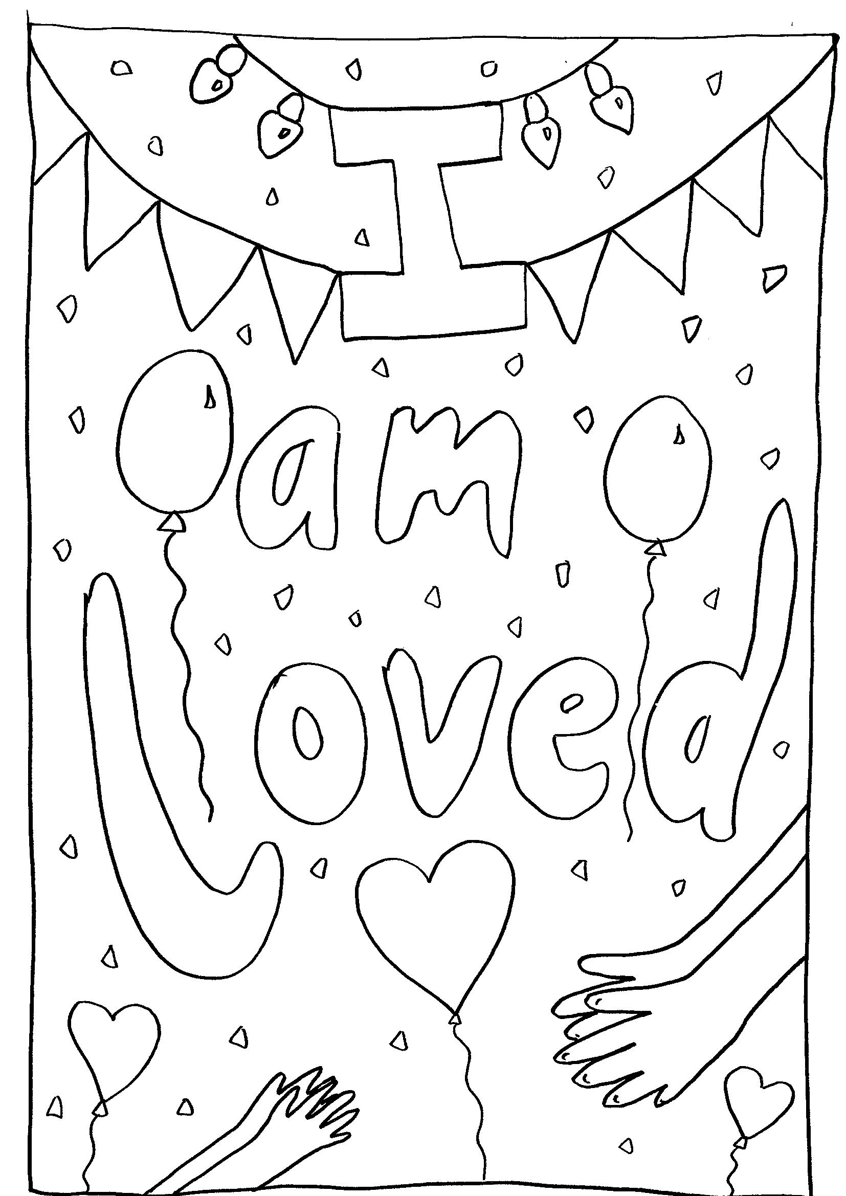 Colouring Pages - Lauryn Lambert